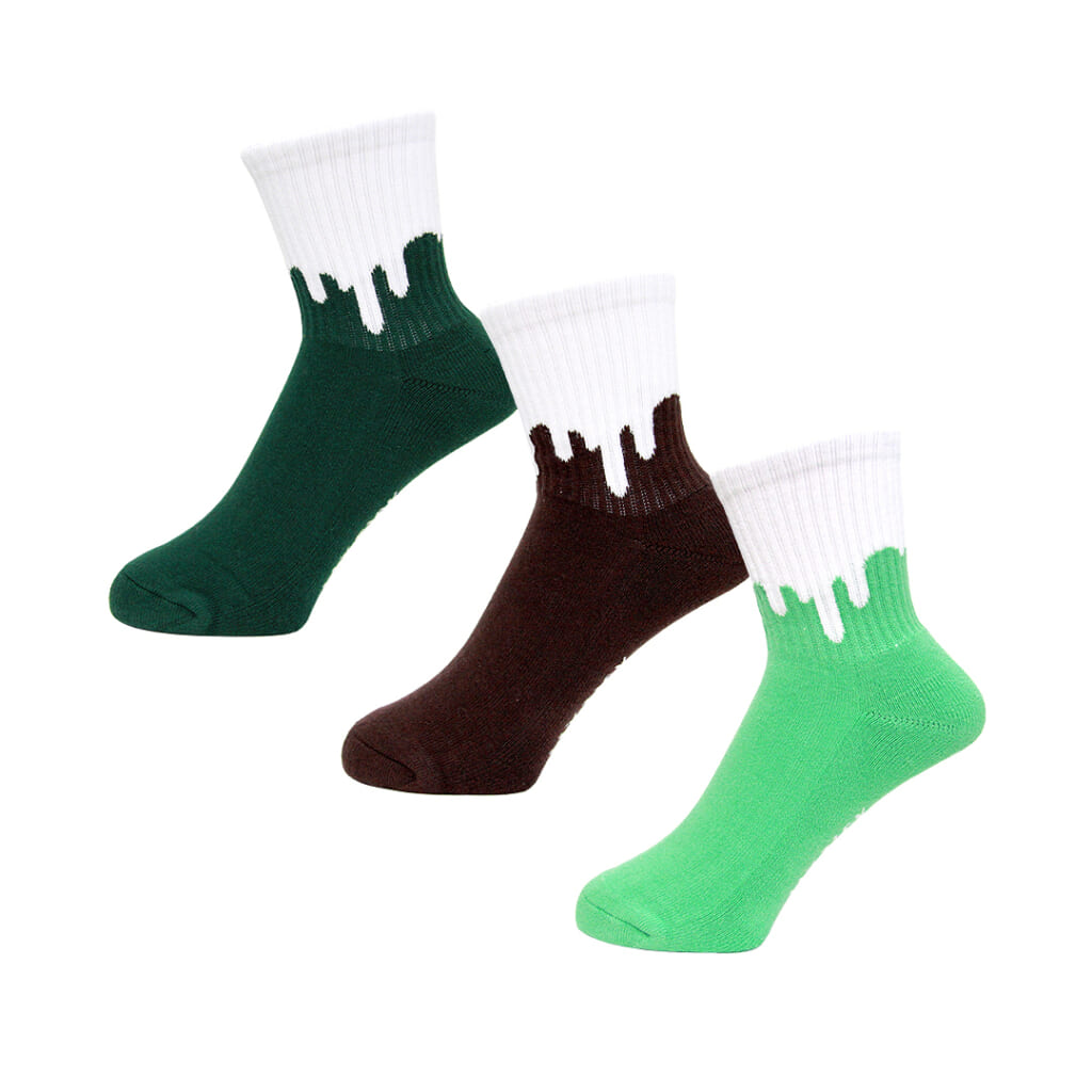 LIXTICK DRIP SOCKS 3PACK (REVERSE) - LIXTICK
