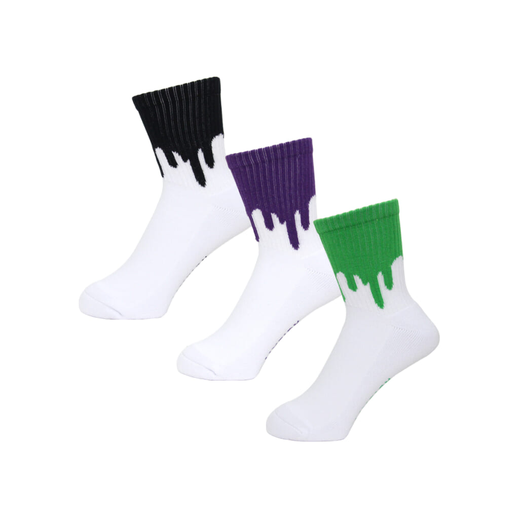 LIXTICK DRIP SOCKS × XLARGE 21ss 別注 - LIXTICK